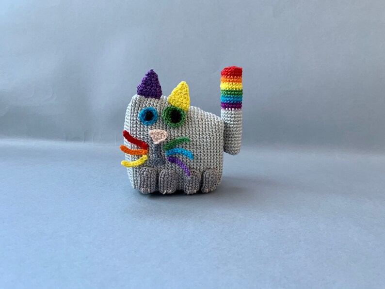 Crochet Pattern Cubicat Cat Crochet Pattern amigurumi Cat - Etsy