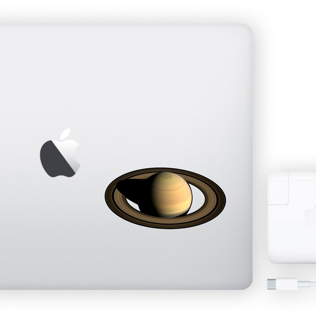 Planet Saturn Decal Space Planet Sticker - High-quality Custom Vinyl Decal Space Decal Solar ...