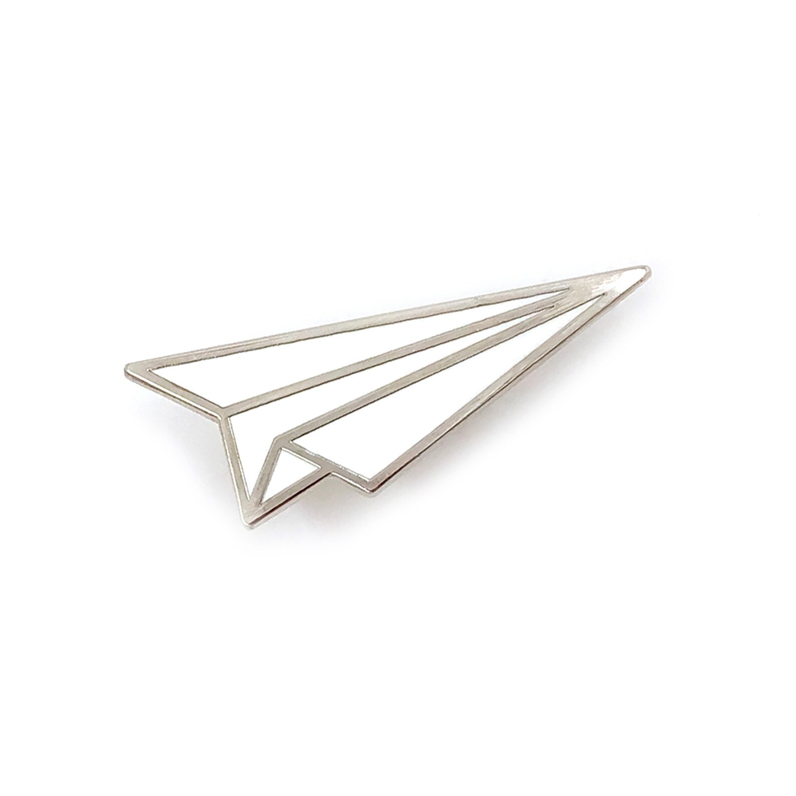 Paper Airplane Punk Pin Super Awesome Custom Soft Enamel Pin. | Etsy