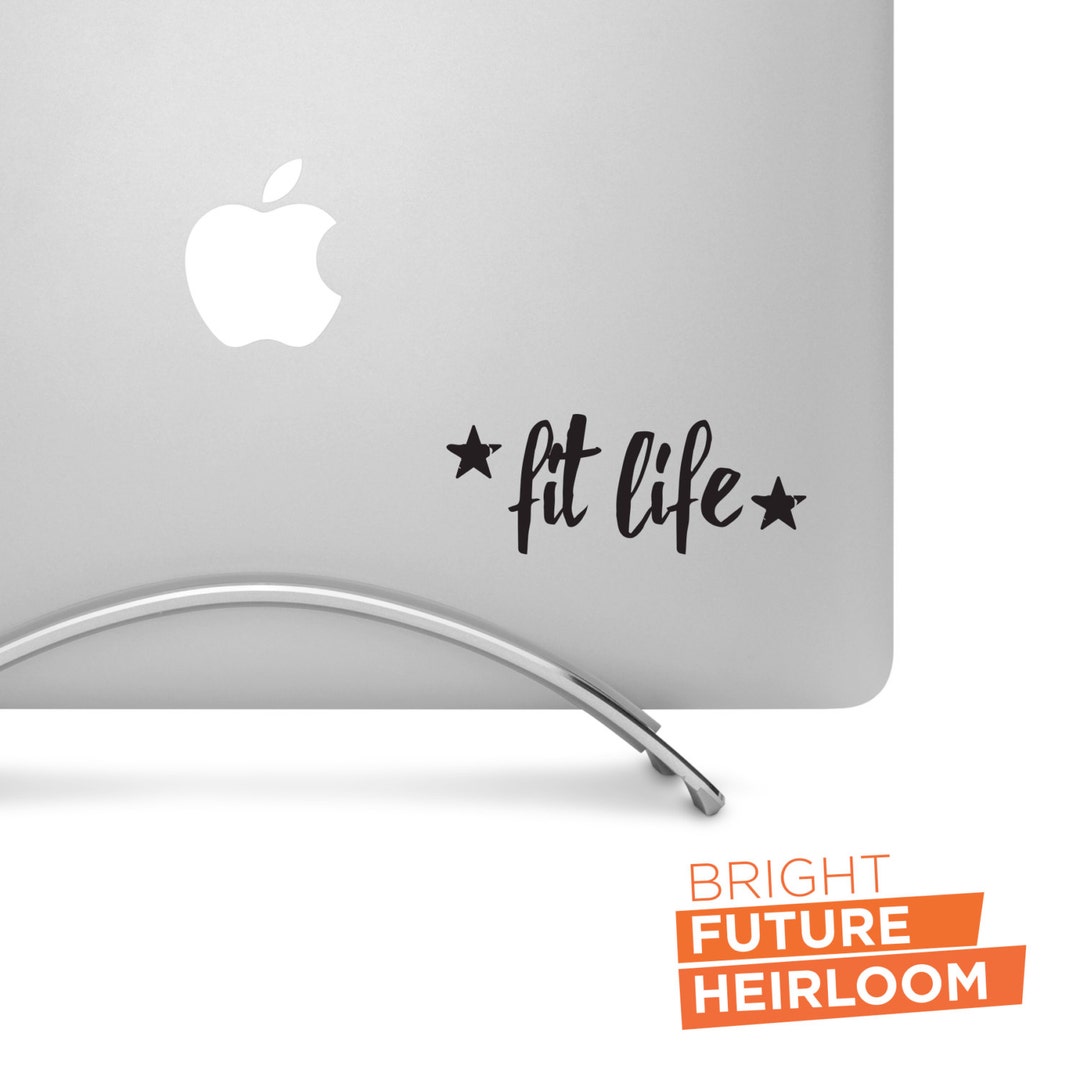 Fit Life Decal High Quality Vinyl Decal, Awesome Aesthetic Stickers ...