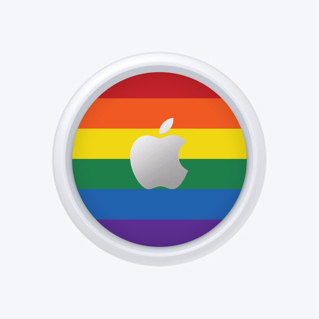 Apple AirTag Skin - Pride Flag LGTBQ+ Apple Airtags Sticker Double ...