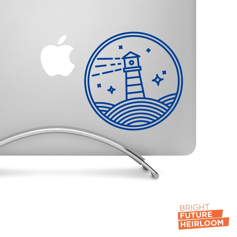 Lighthouse Decal 02 High Quality Vinyl Decal Awesome | Etsy