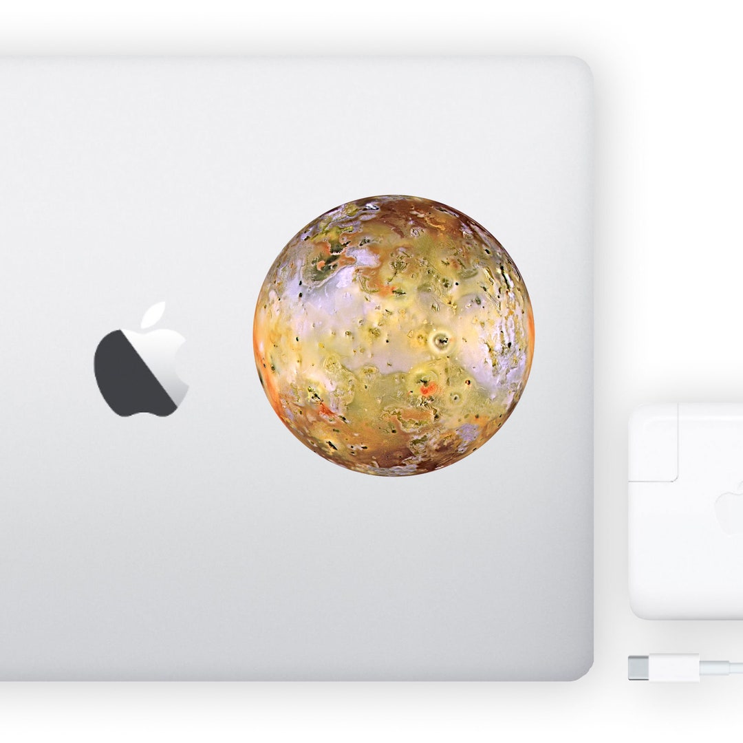 IO Moon Jupiter Moon Planet Decal Space Planet Sticker - High-quality Custom Vinyl Decal Space ...