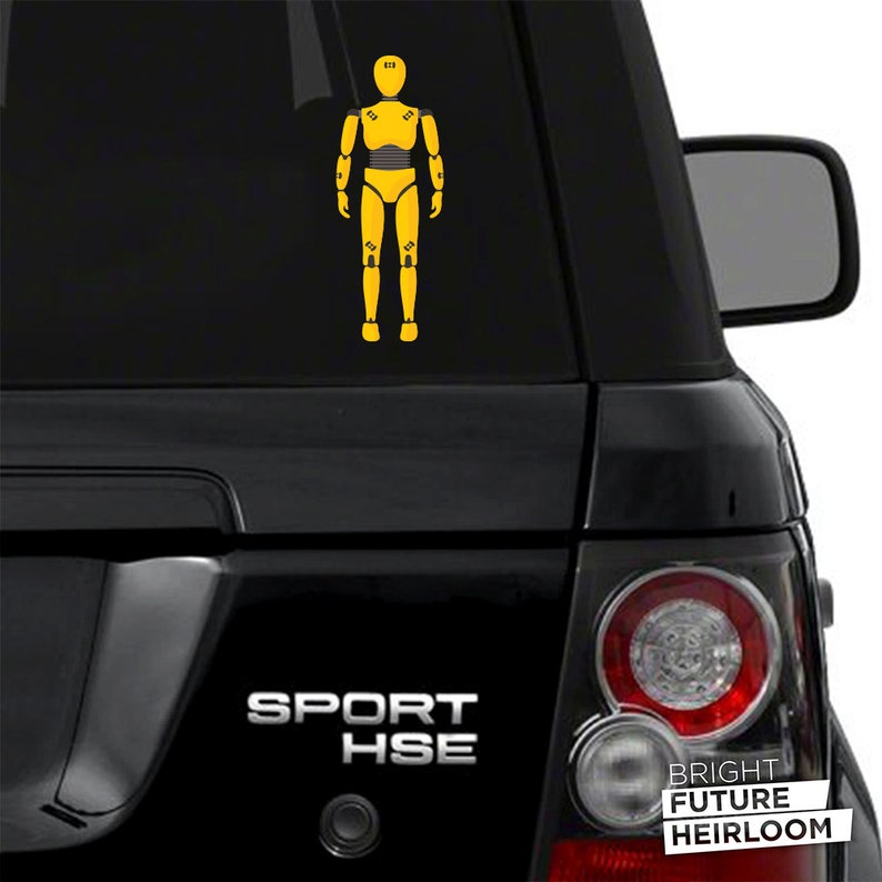 Crash Test Dummy - High-quality Printed Vinyl Decal Aesthetic Stickers ...
