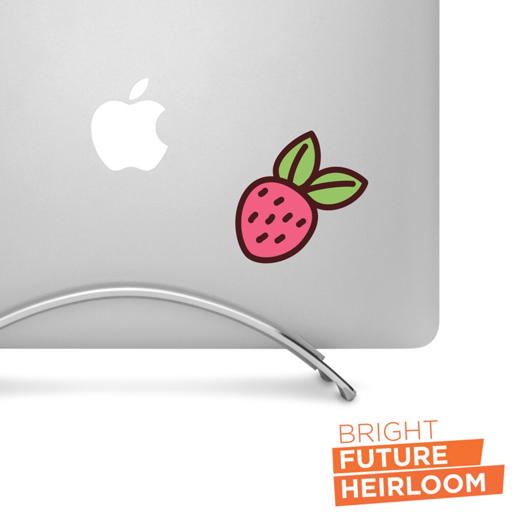 Sweet Strawberry - High-quality Printed Vinyl Decal Aesthetic Stickers ...