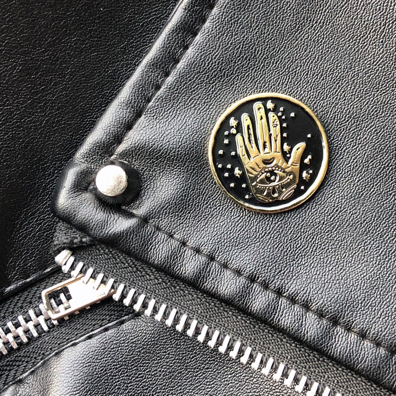 Boho Hand Pin - Super Awesome Custom Soft Enamel Pin. Cute Enamel Pins ...