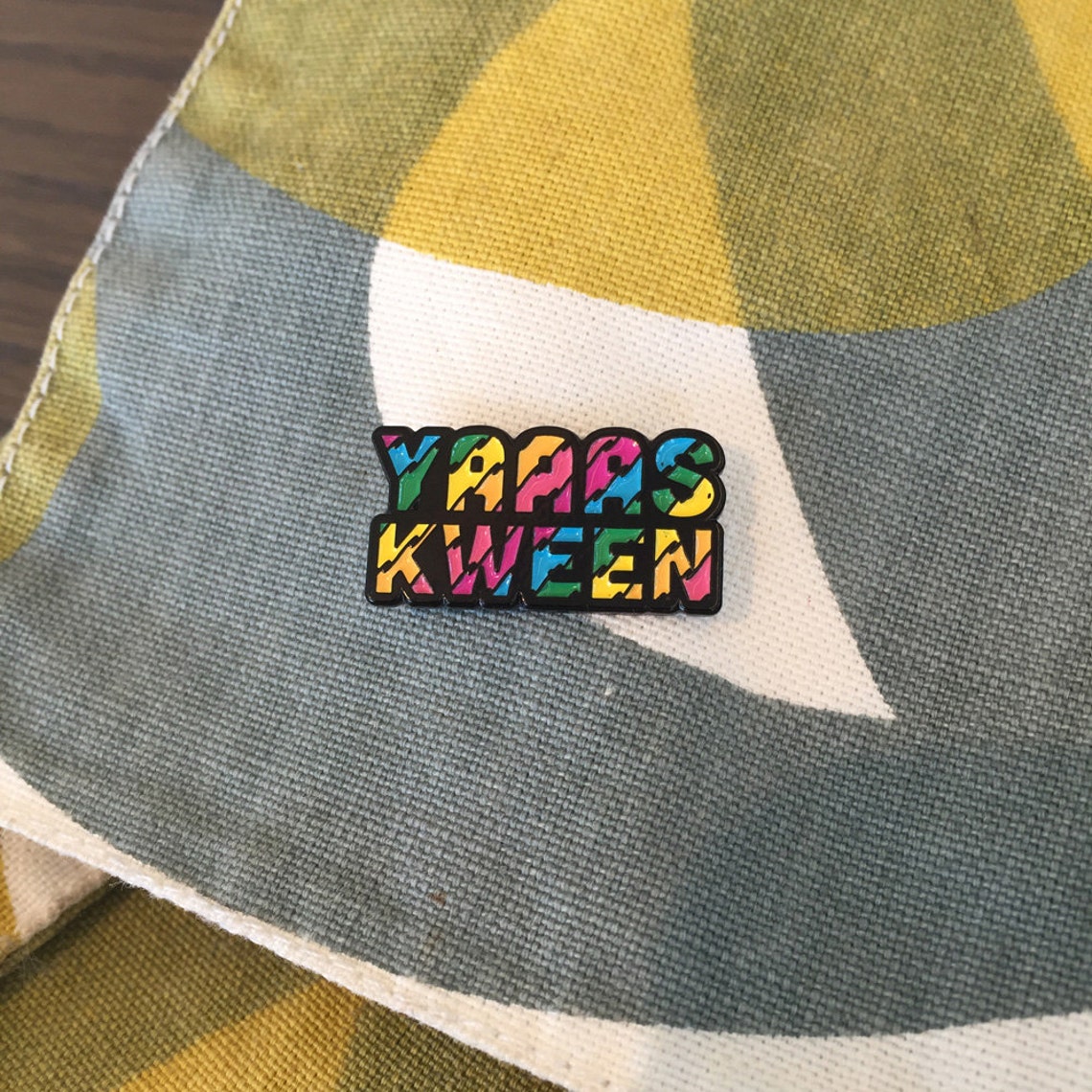 YAAAS KWEEN - Super Awesome Custom Soft Enamel Pin. Cute Enamel Pins ...