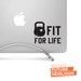 Fit for Life High Quality Vinyl Decal, Awesome Aesthetic Stickers ...