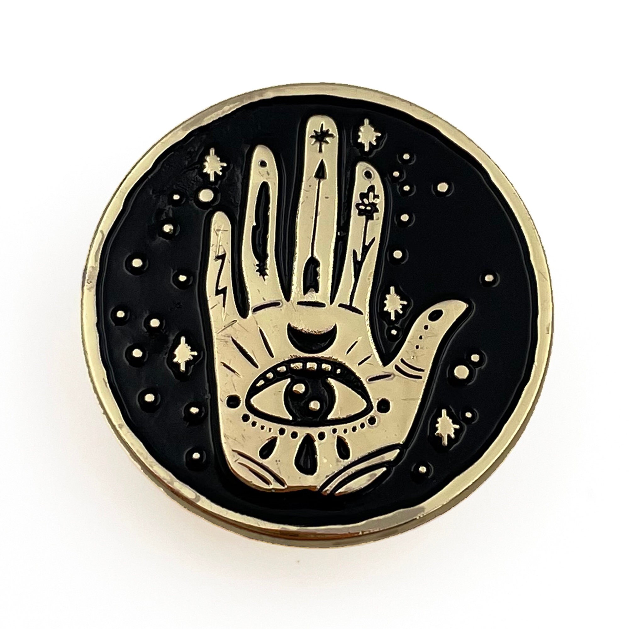 Boho Hand Pin - Super Awesome Custom Soft Enamel Pin. Cute Enamel Pins ...