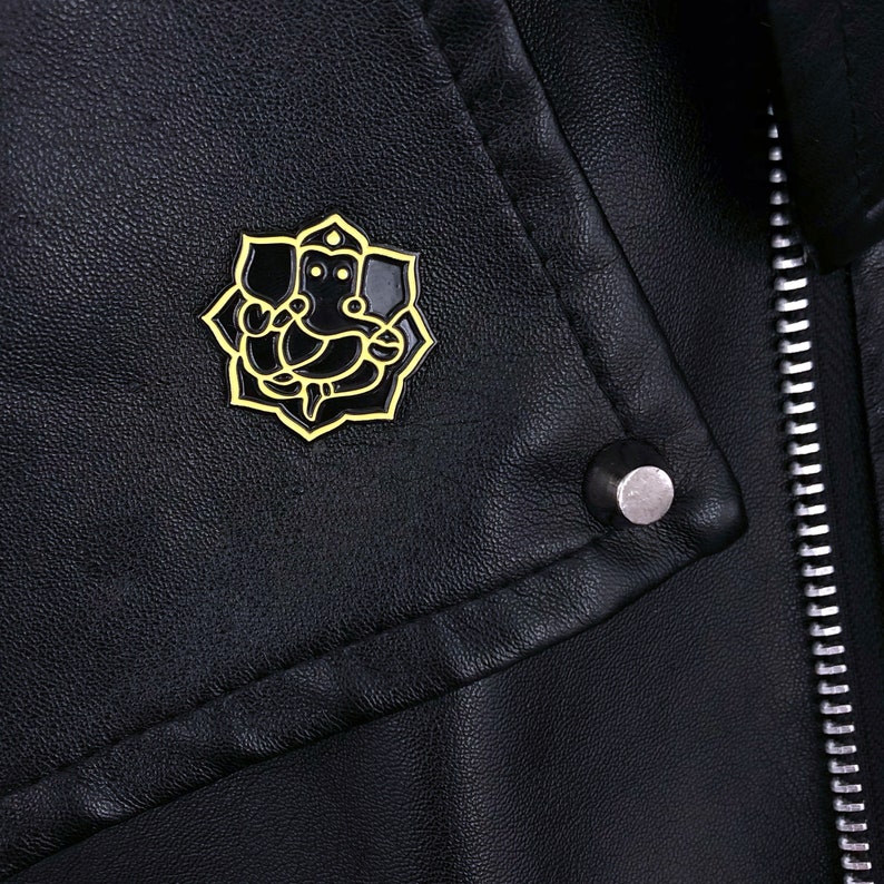 Lotus Ganesha Super Awesome Custom Soft Enamel Pin. Cute Enamel Pins ...