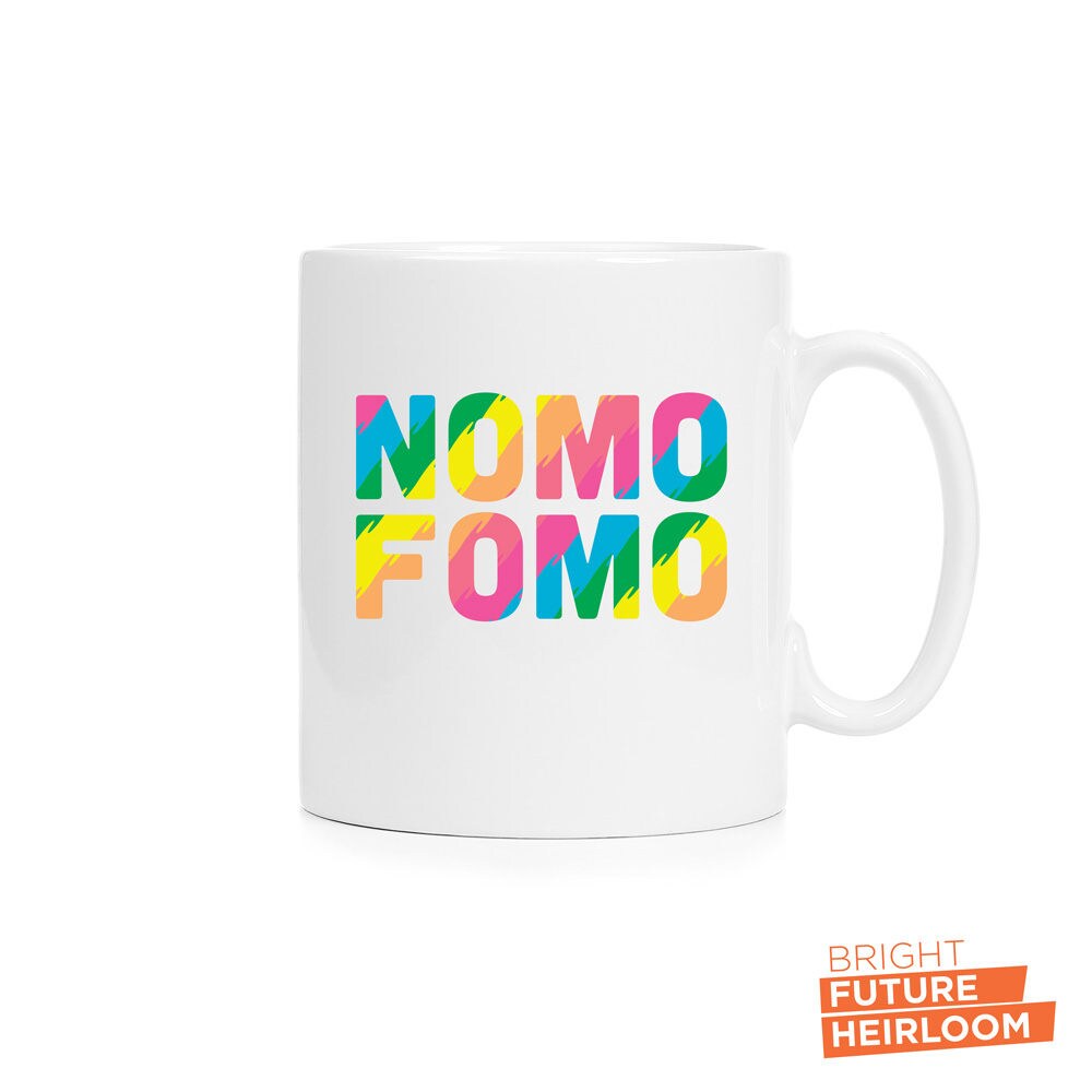 Nomo Fomo Full Color Ceramic Mug A Perfect Unique Coffee - Etsy