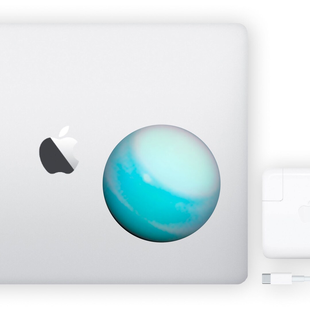 Planet Uranus Decal Space Planet Sticker - High-quality Custom Vinyl ...