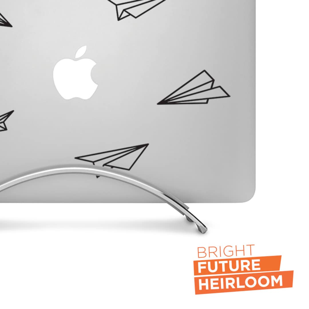 Paper Airplanes - Sheet of 5 High Quality Vinyl Decal, Awesome ...