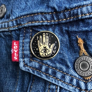 Boho Hand Pin - Super Awesome Custom Soft Enamel Pin. Cute Enamel Pins ...