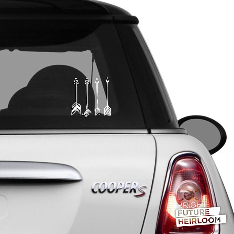 4 Arrows High Quality Vinyl Decal Awesome Aesthetic Stickers - Etsy