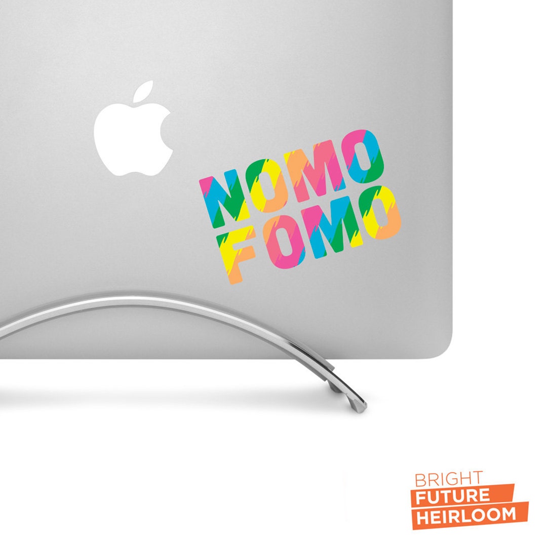 NOMO FOMO - High-quality Printed Vinyl Decal Aesthetic Stickers, Cool ...