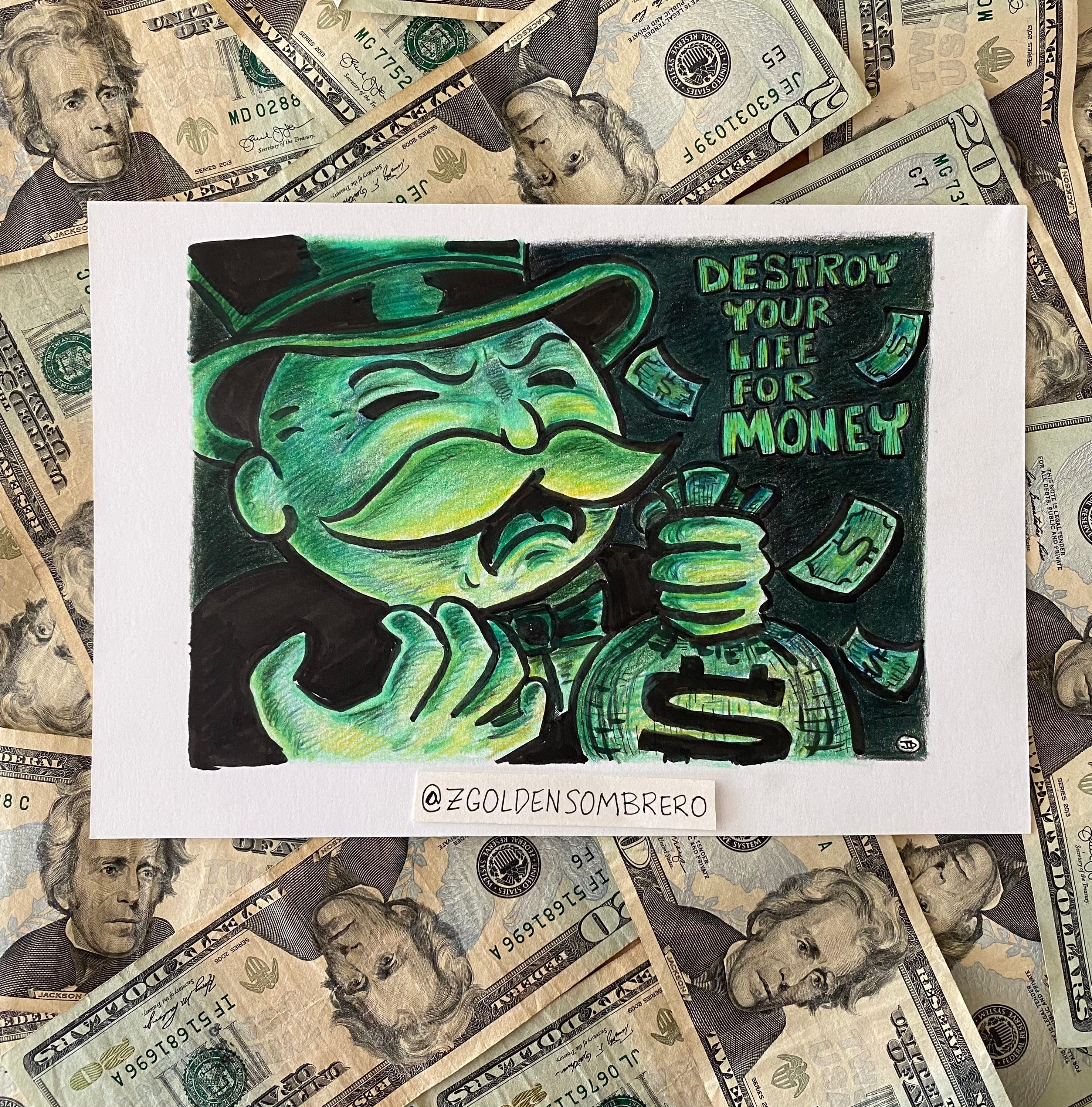 Cool Money Sculpture