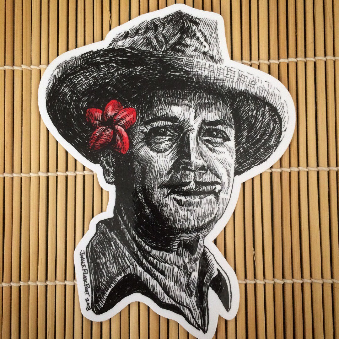 Donn Beach (don the Beachcomber) Tribute Tiki Glossy Vinyl Sticker - Etsy