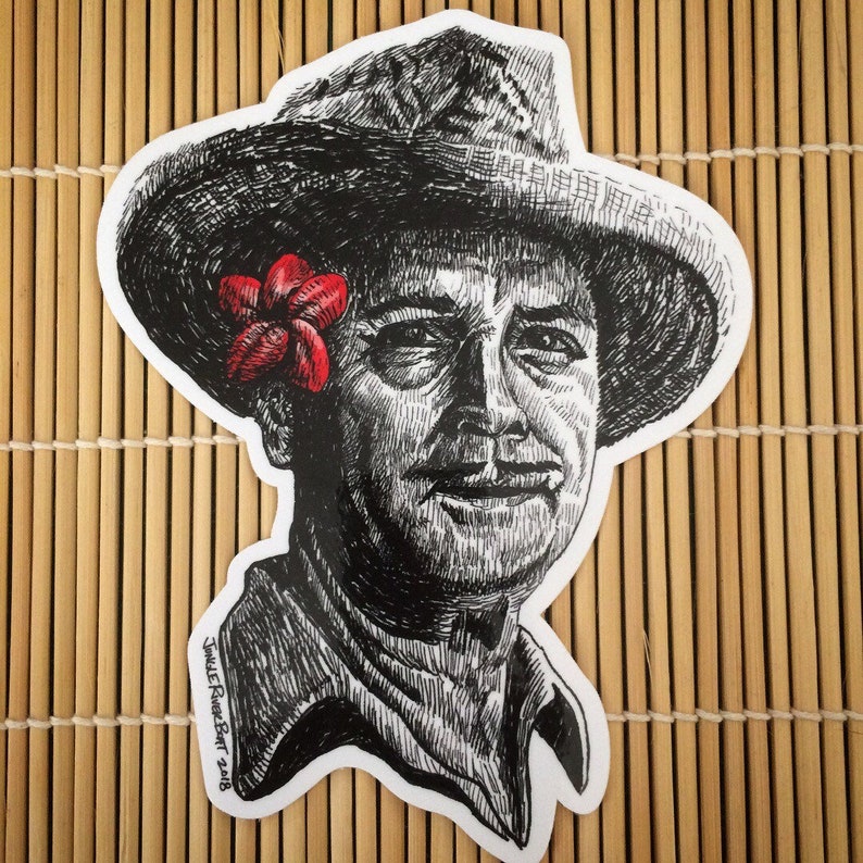 Donn Beach don the Beachcomber Tribute Tiki Vinyl Sticker - Etsy