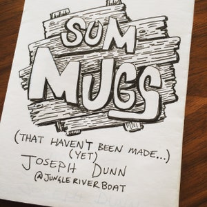 Sum Mugs Tiki Pop Mini Zine - Etsy