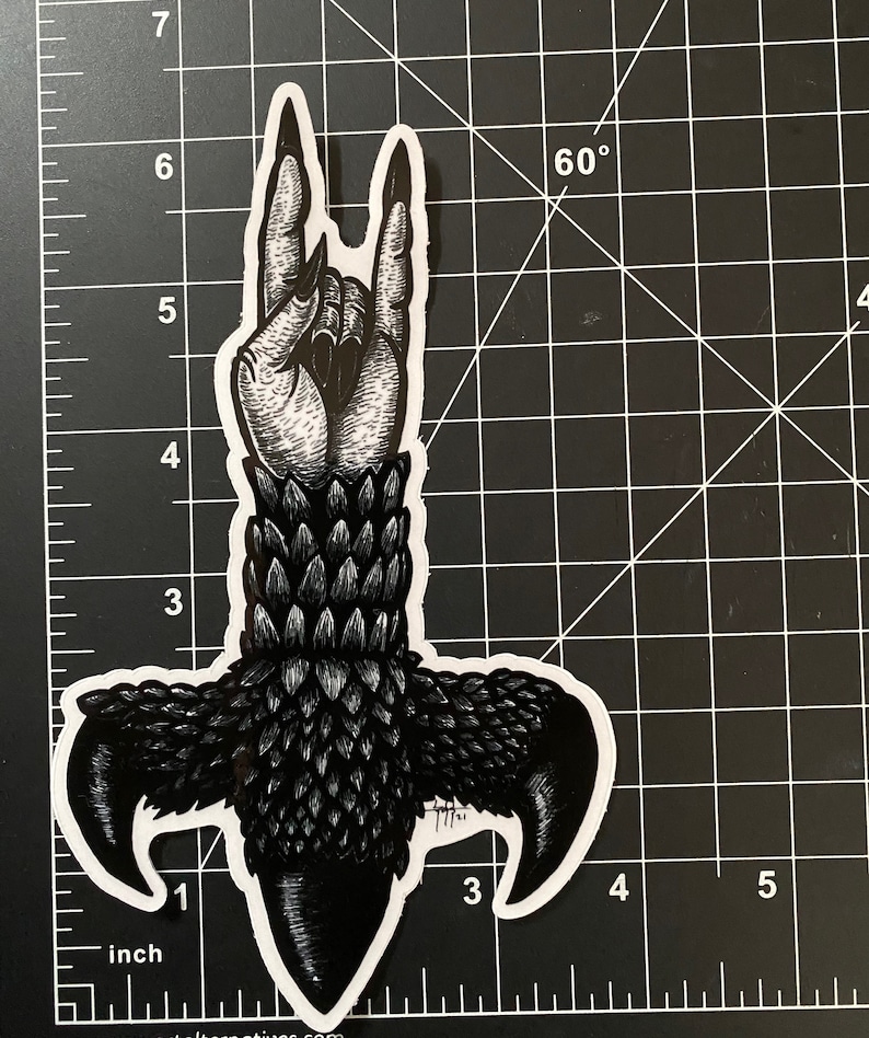Sign of the Horns Bathory Clear Vinyl Sticker - Etsy