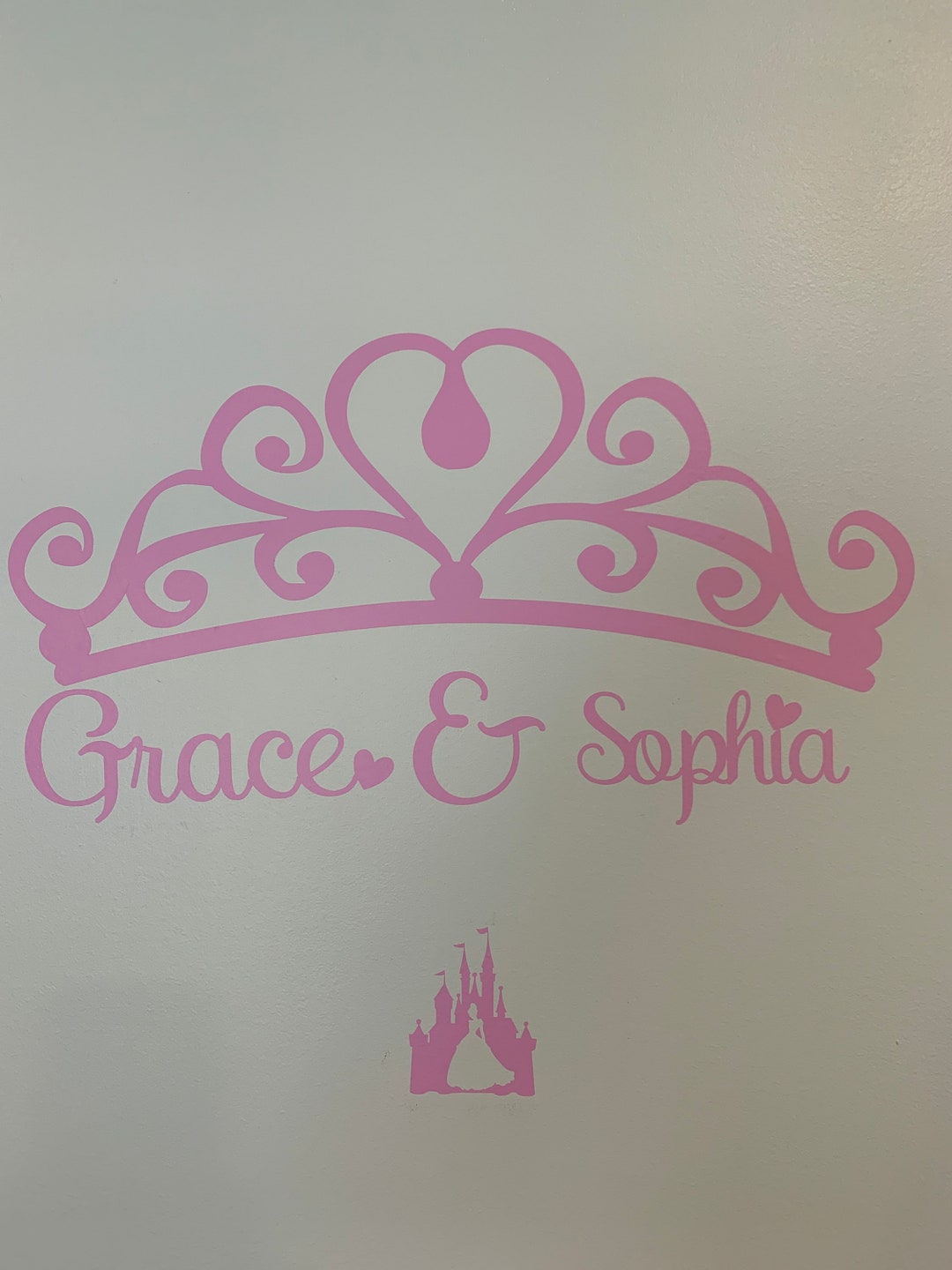 Beautiful Custom Disney Princess Wall Decal Set - Etsy