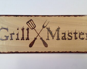 Wood burned sign | Etsy