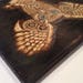 Steampunk Owl Wood Burned Art Pyrography Artwork Wooden Owl - Etsy
