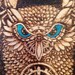 Steampunk Owl Wood Burned Art Pyrography Artwork Wooden Owl - Etsy