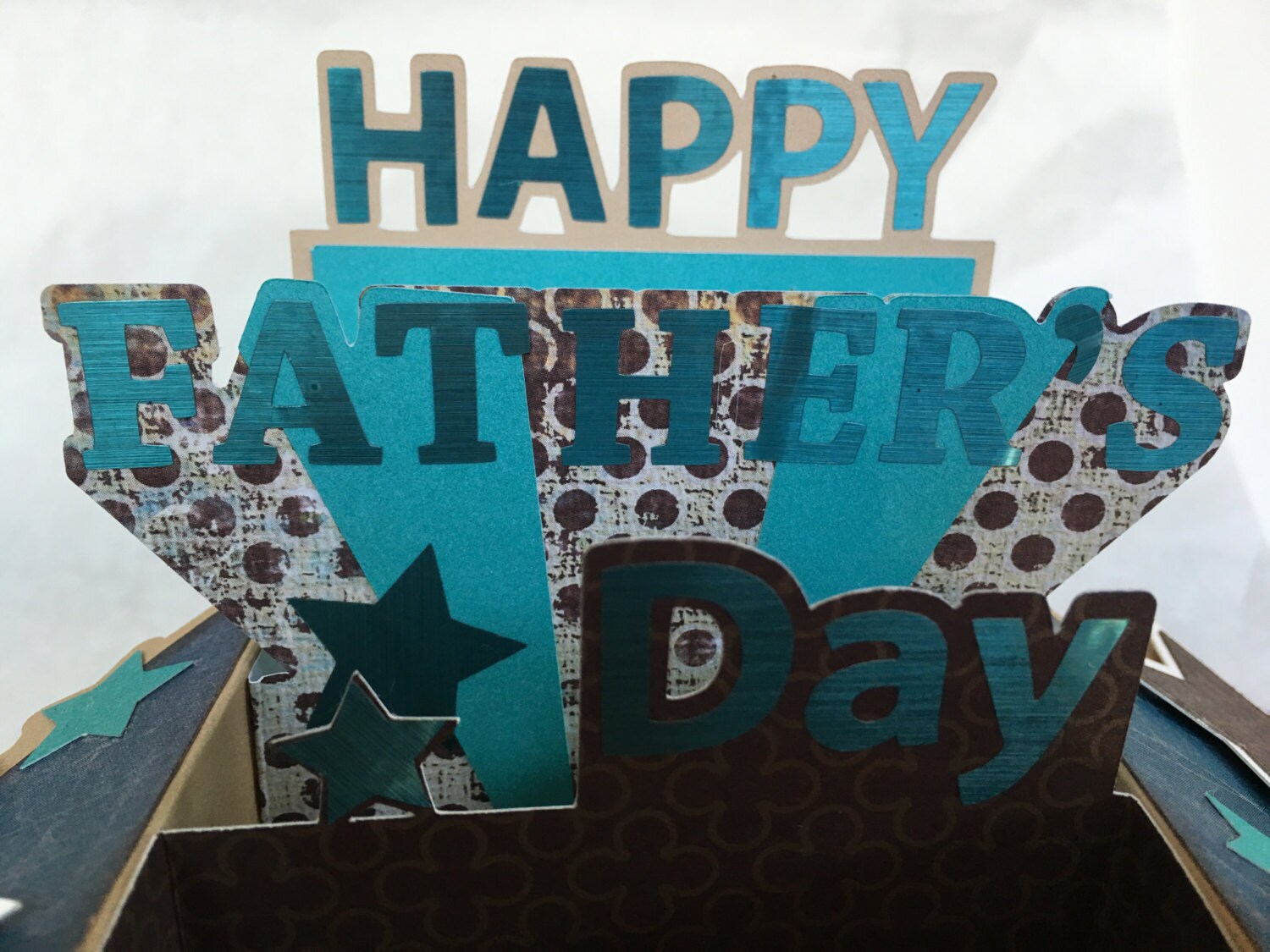 3D Pop up Card - Father's Day - Etsy