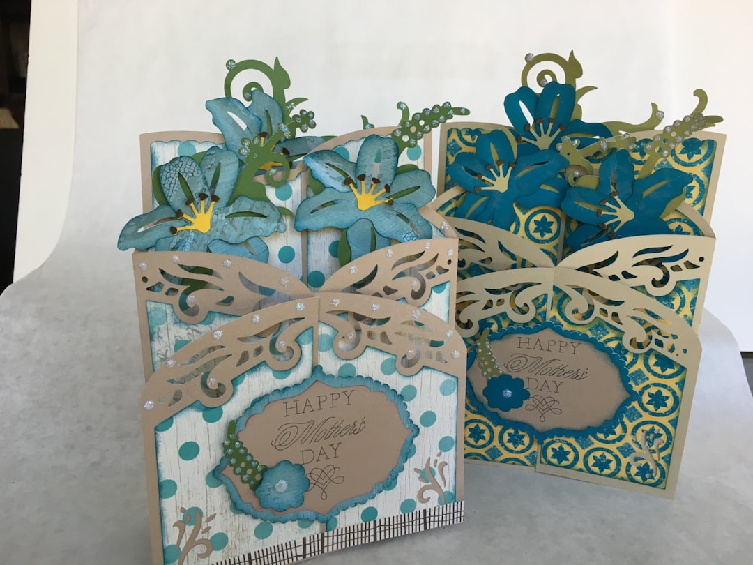 Cascade Cards - 3D - Etsy