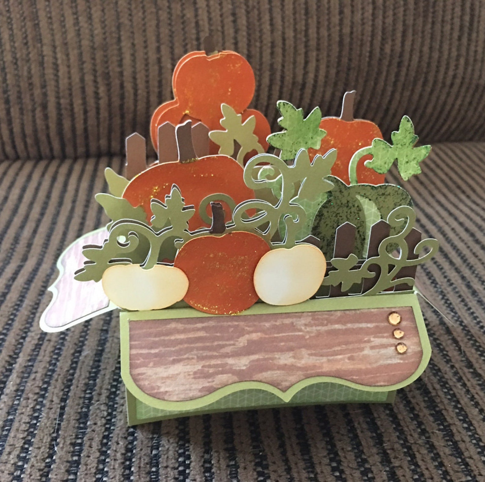Autumn/thanksgiving Pop up Card - Etsy