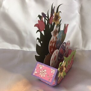 Spring Pop up Box Card - Etsy