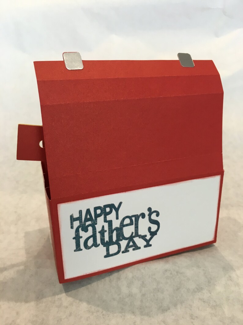 3D Pop up Father's Day Card - Tool Box - Etsy