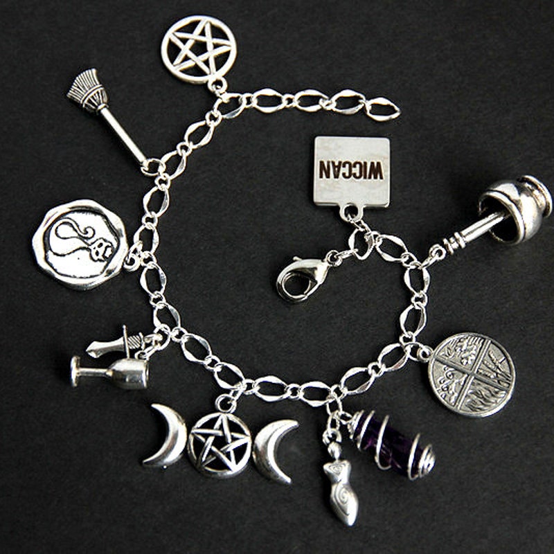 Witch Charm Bracelet - Etsy