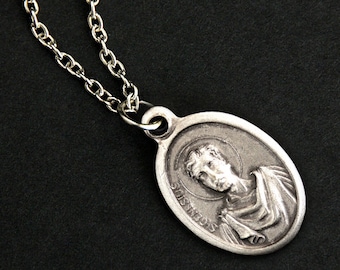 Saint Adrian Necklace. Catholic Saint Necklace. St Adrian | Etsy