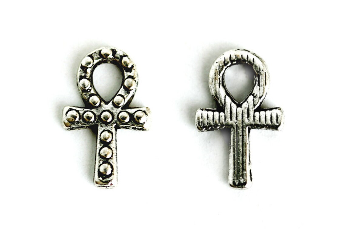 Small Ankh Charm. Add-on Charm for Bracelet Charm or Necklace - Etsy