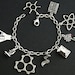 Science Bracelet. Physics Charm Bracelet. Biology Bracelet. Chemistry ...