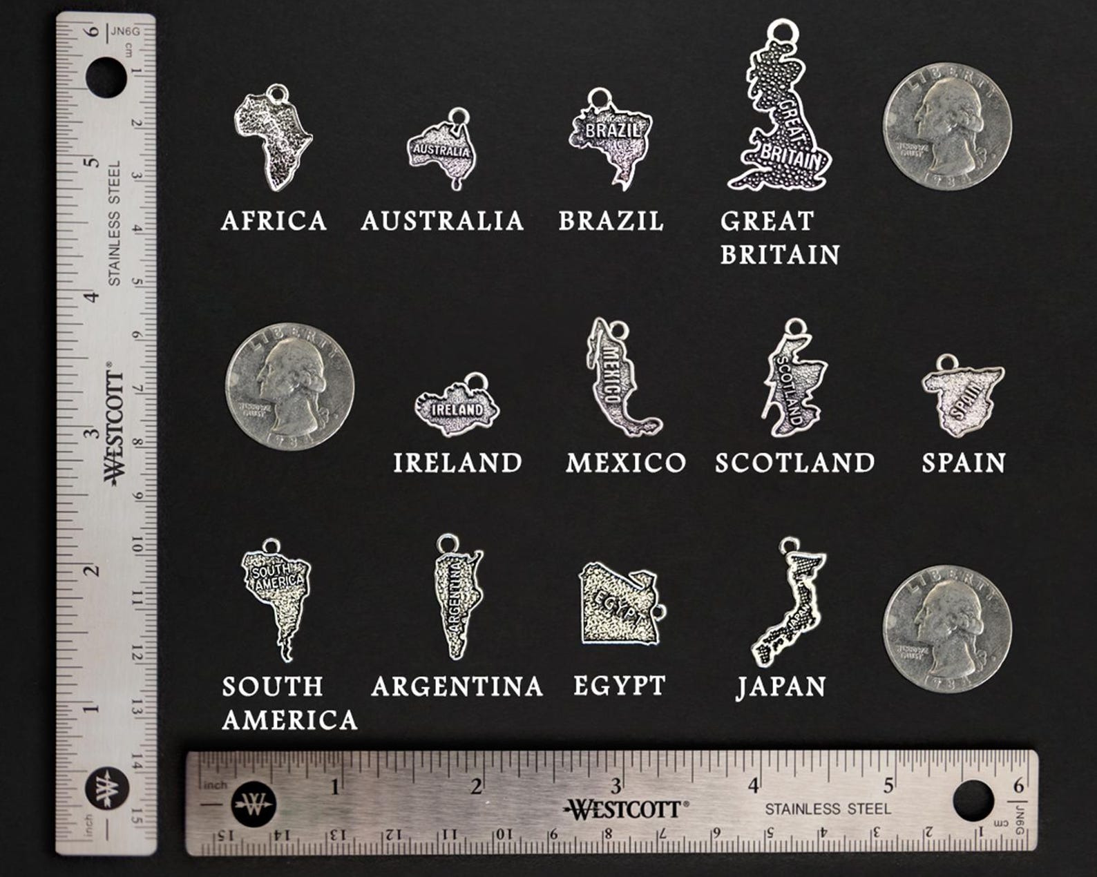 Country Charms. International Charms. Add-on Charm for Bracelet Charm ...