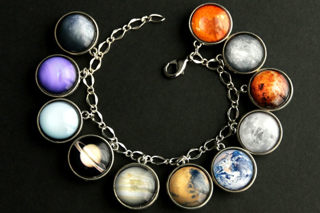 Solar System Bracelet. Universe Bracelet. Planets Bracelet. Astronomy ...