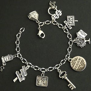 Real Estate Bracelet. Real Estate Agent Charm Bracelet. Realty Bracelet ...