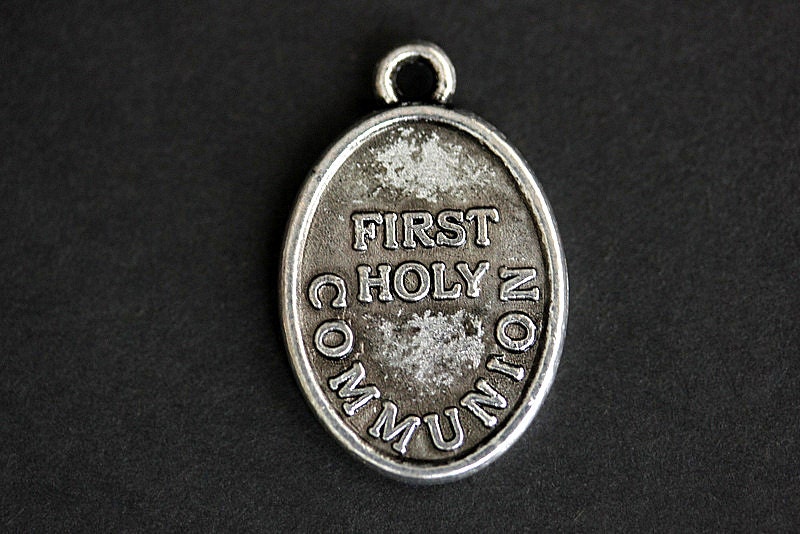 First Holy Communion Necklace. Christian Necklace. Communion - Etsy