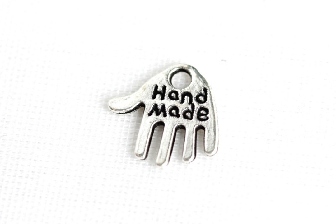 Handmade Charm. Hand Made Charm. Small Hand Charm. Add-on Charm for ...