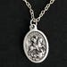 Saint George Necklace. Catholic Saint Necklace. St George Medal ...