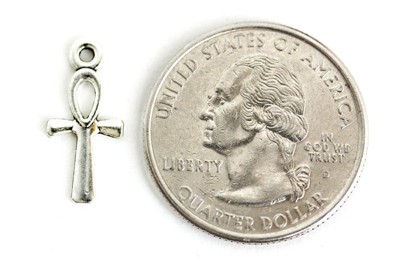 Small Ankh Charm. Add-on Charm for Bracelet Charm or Necklace - Etsy