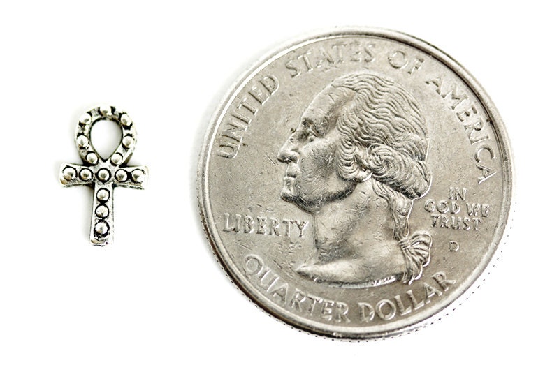 Small Ankh Charm. Add-on Charm for Bracelet Charm or Necklace - Etsy