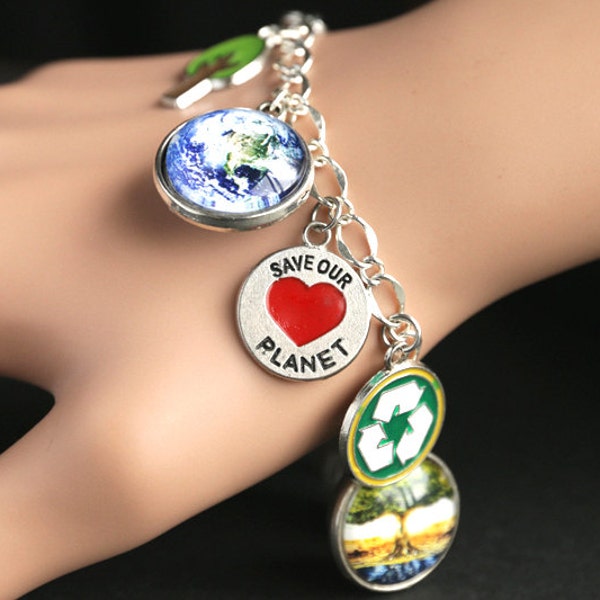 Earth Bracelet - Etsy
