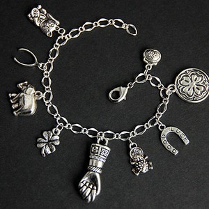 Good Luck Bracelet. Lucky Charm Bracelet. Lucky Bracelet. Good Fortune ...