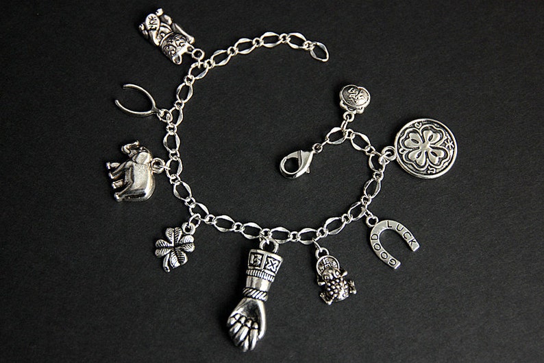 Good Luck Bracelet. Lucky Charm Bracelet. Lucky Bracelet. Good Fortune ...
