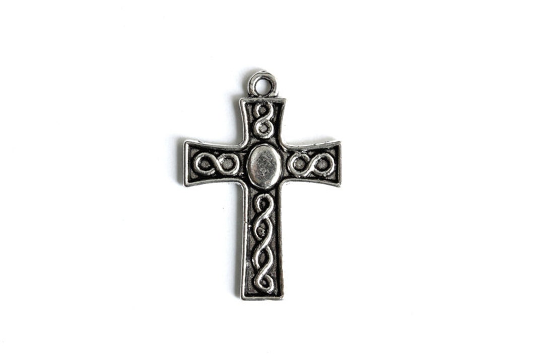 Cross Charm. Celtic Cross Charm. Add-on Charm for Charm Bracelet or ...